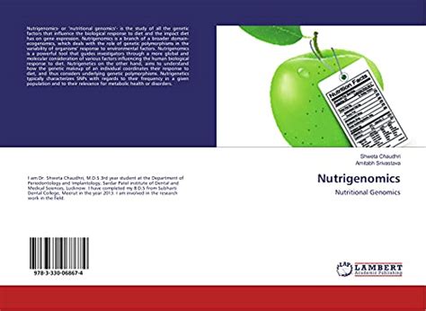 Nutrigenomics Nutritional Genomics Chaudhri Shweta Srivastava Amitabh 9783330068674