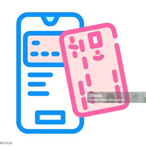 신용 카드 전화 은행 지불 컬러 아이콘 벡터 일러스트 레이 션 고객에 대한 스톡 벡터 아트 및 기타 이미지 고객 금융 벡터 Istock