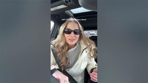 Allegra Black Grey Sunglasses By Diff Eyewear 🕶️ Youtube