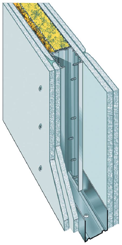 კნაუფის ონლაინ მაღაზია Knauf W112 ორფენიანი ტიხარი