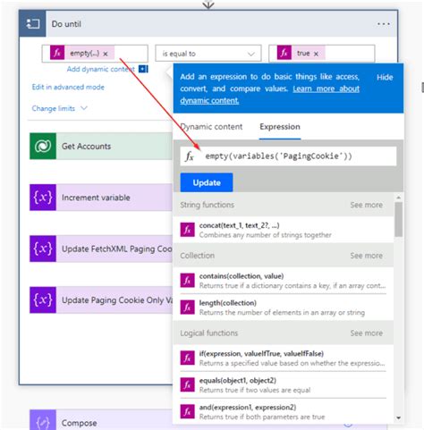 Power Automate Using Fetchxml Retrieve More Than 5000 Records