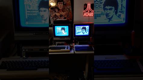 Retro Computing Bruce Lee On The C64 And Atari 800xl Retrogaming