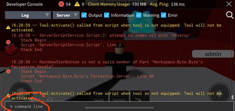 How To Make Custom Command Barline Gui Scripting Support Developer Forum Roblox