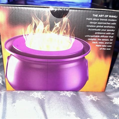 Mahli Other 224 New Mahli Flaming Purple Cauldron Aroma Diffuser Htf Tiktok Viral Poshmark