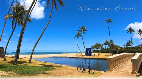 Waialae Beach Park Waialae Kahala Honolulu Oahu 🌈 Hawaii 4k Beach