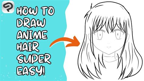 Easy To Draw Anime Hair How To Draw Manga Hair Laiifg
