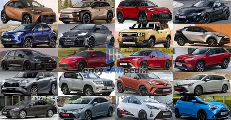 All Current Toyota Models Encycarpedia