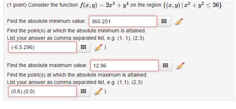 Solved Consider The Function F X Y 2x 3 Y 4 On The