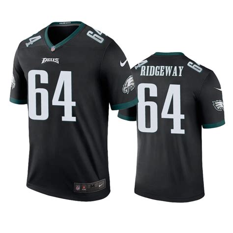Philadelphia Eagles Hassan Ridgeway Black Legend Jersey Bluefink