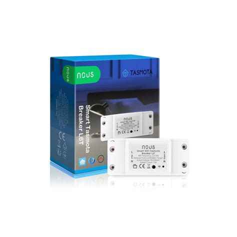 Nous L6t Smart Wi Fi Relay Switch Module With Power Meter Tasmota Firmware Robomaterial