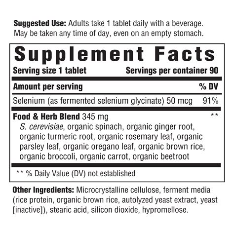 Selenium 90 Tablets Innate Response