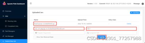 在web Ui上提交flink作业flink Web提交作业 Csdn博客 在web Ui上提交flink作业flink Web提交作业 Csdn博客