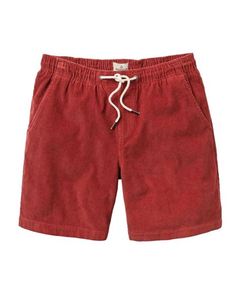 Mens Passenger Clothing Drifter Cord Shorts