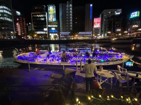 福岡県・リバークルーズ 博多・中洲・那珂川水上バス でちょっとした観光 みほるん♪滞在記
