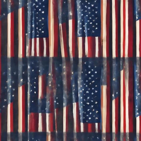 Premium Photo American Pattern
