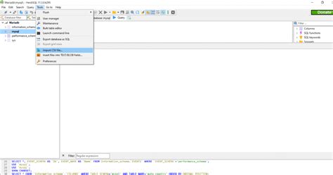 Mariadb Import Csv