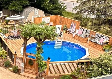 Pin On Pools Pools Backyard Inground Swimming Pool Hot Tub Decks Around Pools