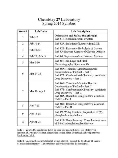 Chem 27 Lab 2 Pdf