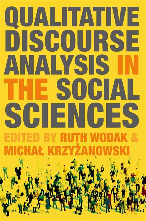 Amazon Com Qualitative Discourse Analysis In The Social Sciences Wodak Ruth