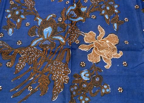 Batik Algodón Sarong Tela Batik Hecho A Mano Vintage Indonesio Textil
