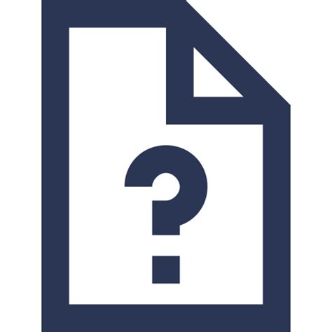 Document Unknown Document Unknown File Question Icon Download On Iconfinder