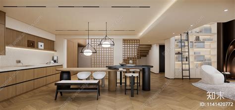 别墅室内装修施工图下载【id 1141420772】 知末案例馆