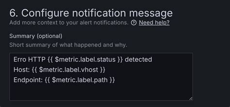 Prometheus How Can I Display A Dynamic Label On The Alert Summary Using Grafana Builder Format