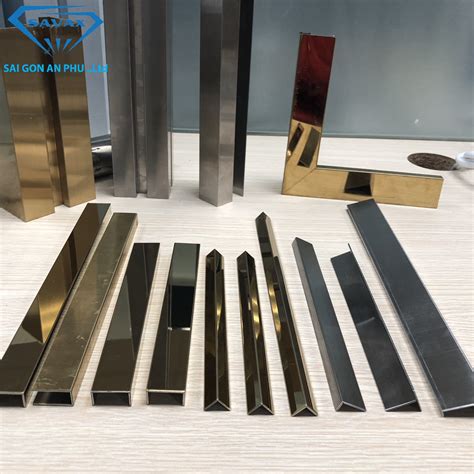 Ốp nẹp inox giá rẻ tại HCM Thiết kế gia công ốp nẹp inox theo yêu cầu