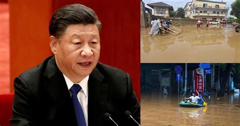 ប្រធានាធិបតីចិន ជំរុញឱ្យបង្កើនការខិតខំទ្វេដង ដើម្បីប្រយុទ្ធប្រឆាំងបញ្ហាគ្រោះទឹកជំនន់