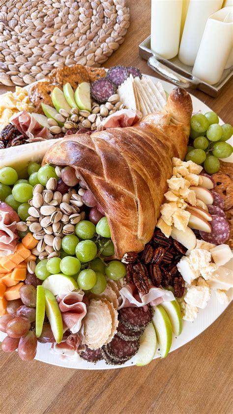 Thanksgiving Baked Cornucopia Board Recipe