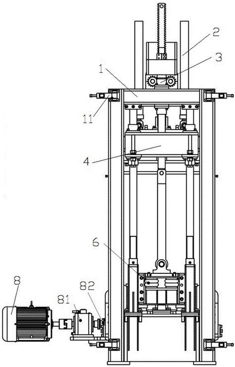 一种砌块成型主机的制作方法 3