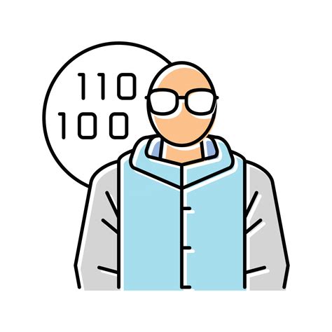 Software Engineer Worker Color Icon Vector Illustration 21143148 Vector