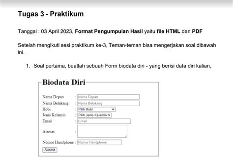 Tugas 3 Praktikum Pemrograman Web
