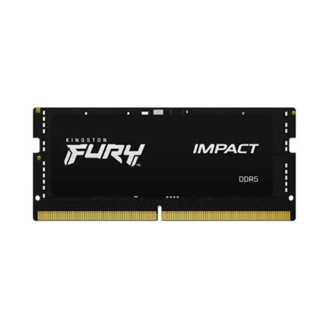 Ram Kingston Impact 16gb Ddr5 So Dimm 4800mhz Cl38 Black Watanimall