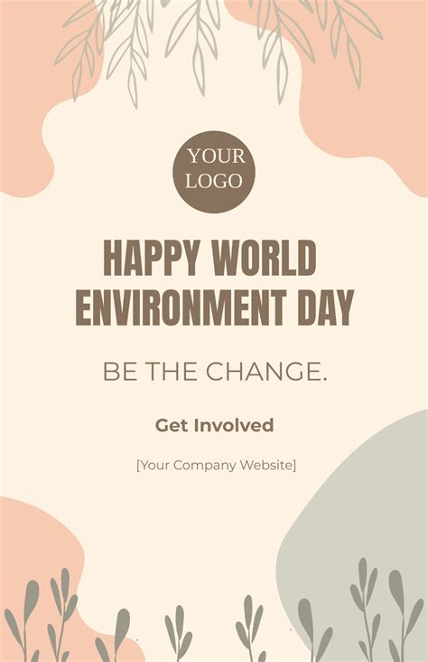 Free Environment Poster Templates Editable And Printable