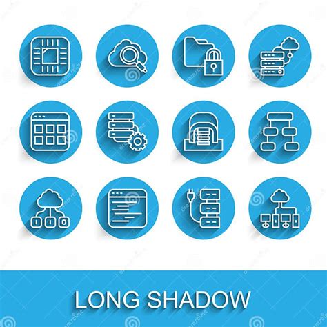set line cloud technology data transfer software processor with cpu server computer network