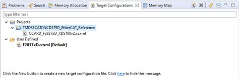 参考译文 Tms320f28379d：ethercat 通信 目标连接问题 C2000™︎ 微控制器（参考译文帖）read Only