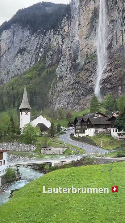 알프스 계곡의 그림 같은 마을 라우터부른넨lauterbrunnen🇨🇭 Youtube