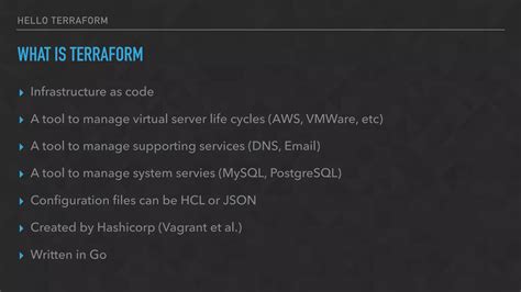 Terraform An Overview And Introduction Pdf