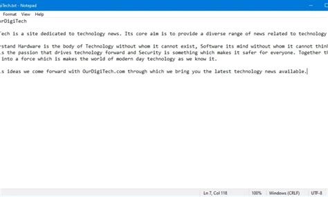 Our Favorite Text Editor Notepad Turns 40 Software News Nsane Forums