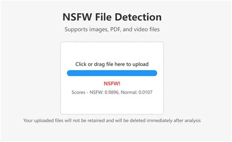 Detect Nsfw Content In Images Pdfs Videos And More Nsfw File Detector