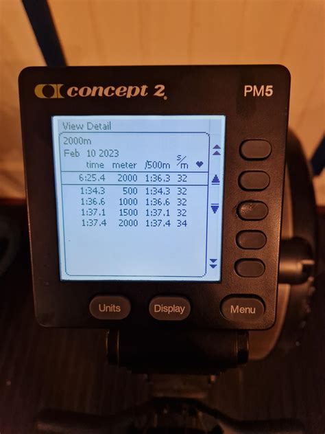 First 2k Ive Ever Done R Rowing