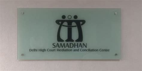 in conv with sudhanshu member of samadhan del hc s mediation centre