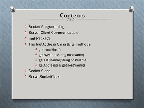 Ppt Of Socket Ppt Computer Networking Computing