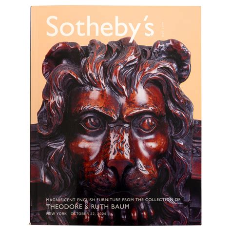 Sothebys Magnificent English Furniture From The Collection Of Theodore Baum For Sale At 1stdibs