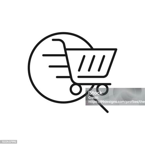 검색 아이콘 벡터 디자인쇼핑 카트입니다 전자 상거래 온라인 상점 및 마켓 플레이스 웹 사이트 모바일 로고 기호 버튼 기호 앱 Ui에 대한 검색 디자인 개념이있는 쇼핑 카트