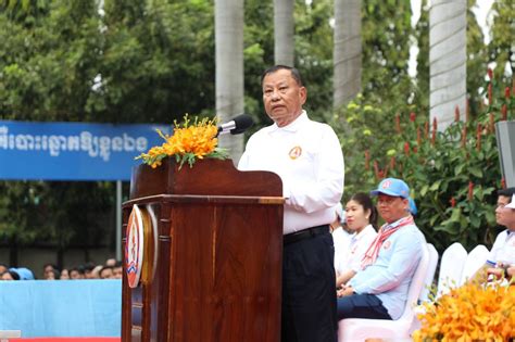 សម្តេច សាយ ឈុំ អញ្ជើញប្រកាសបើកយុទ្ធនាការឃោសនាបោះឆ្នោត ជ្រើសតាំងសមាជិកព្រឹទ្ធសភា នីតិកាលទី៥