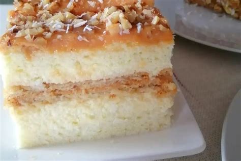 Заварний сирник з вареним згущеним молоком у бісквіті Ням ням за 5 хвилин