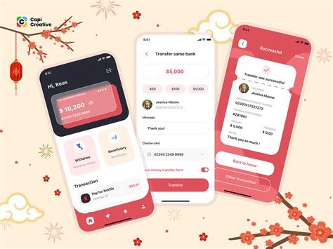 Meebank Mobile App Ui Design Concept By Capi Product On Dribbble