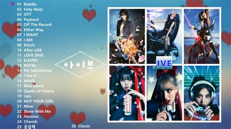 [𝐏𝐥𝐚𝐲𝐥𝐢𝐬𝐭] 아이브 노래 모음 🍭ive 플레이리스트🎶 Youtube